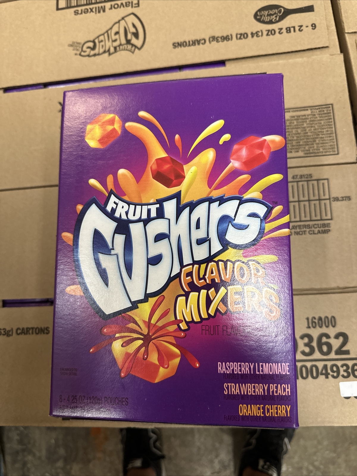 Fruit Gushers Flavor Mixers Fruit Snacks 34 Ounce 6 per Case for sale ...