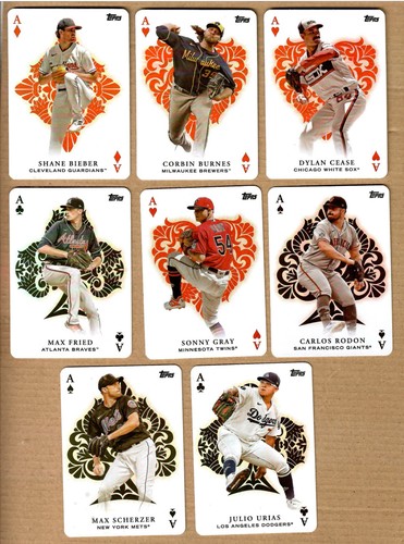 2023 TOPPS ALL ACES (8) CARD LOT (NO DUPS) SEE LIST & SCAN | eBay
