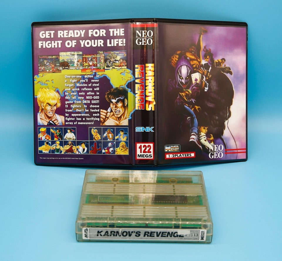 Karnov's Revenge/Fighter's History Dynamite MVS • Neo Geo JAMMA • SNK ...