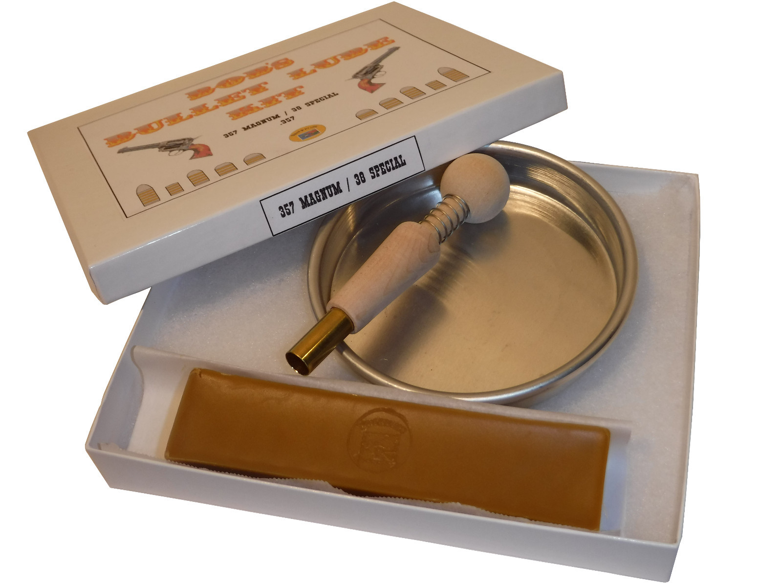 Bob's Bullet Lube Kit 357 Magnum / 38 Special / 9mm Lube Cutter | eBay