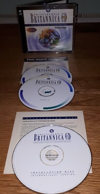 Encyclopedia Britannica CD-ROM 99 Multimedia Edition (Full Set) | eBay