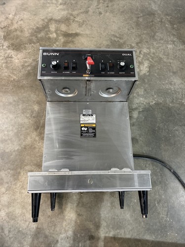 BUNN DUAL Commercial Coffee Brewer Maker 20900.0011 120/240V 28.7A ...