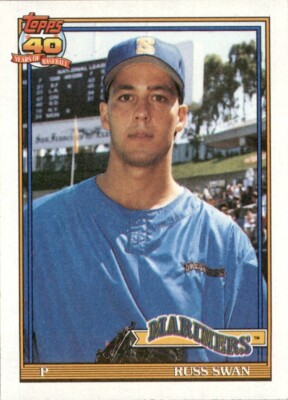 1991 Topps Russ Swan Seattle Mariners #739 | eBay