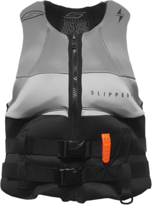 Slippery 21 Surge Neo Life Vest Water Float XL Charcoal/Black PWC Boat ...