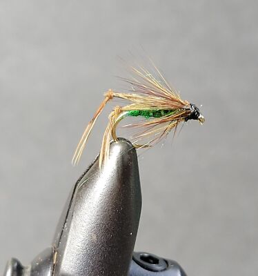 Green & Brown Hopper Terrestrial Fly Fishing Fly Flies, 1 Fly, You ...