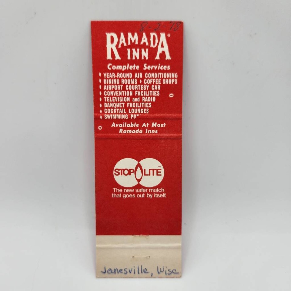 Vintage Matchbook Ramada Inns 1970s | eBay