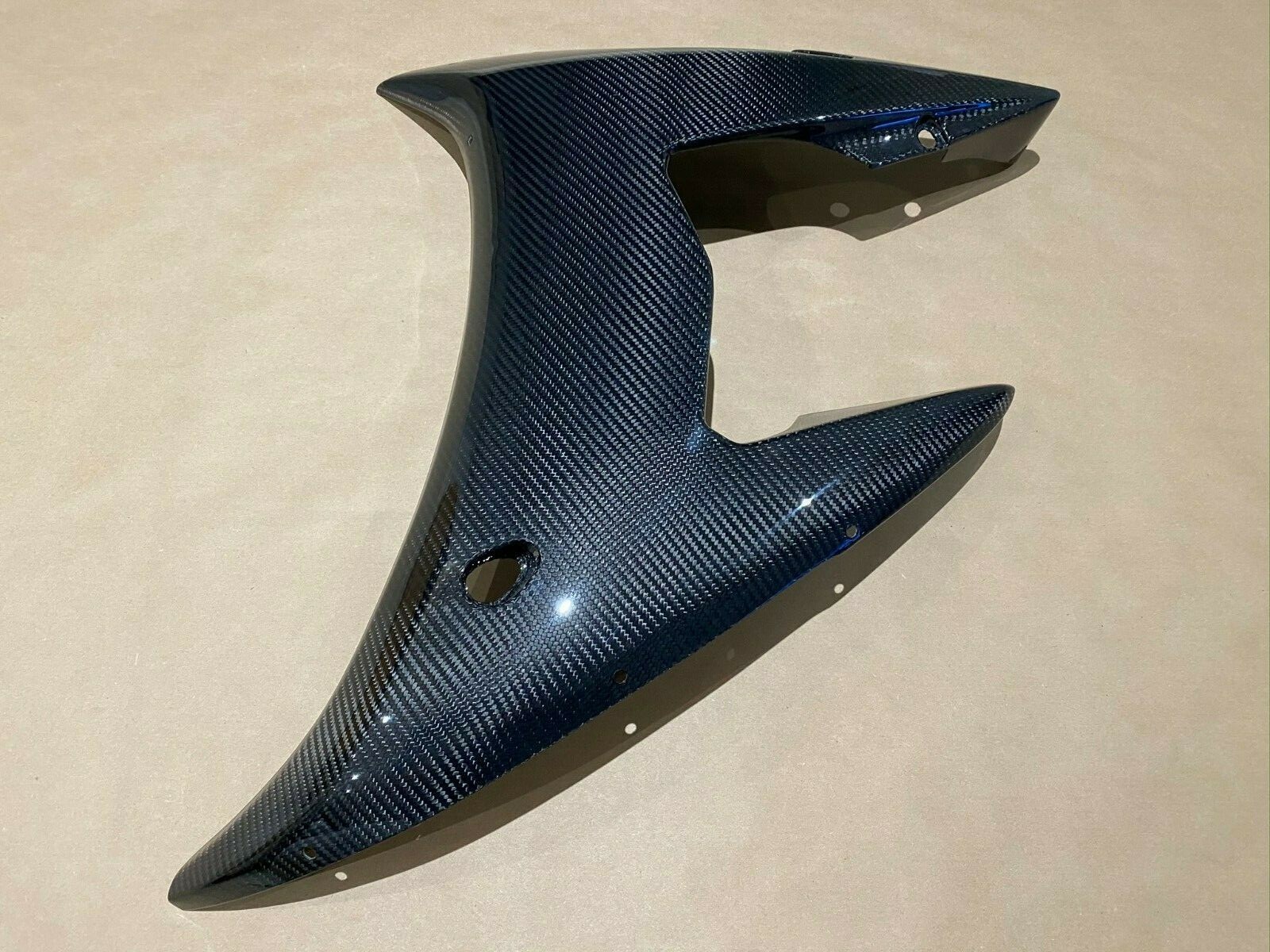 Carbon Fiber 2003-2005 R6 & 2006-2009 R6S Front Side Radiator Fairing ...