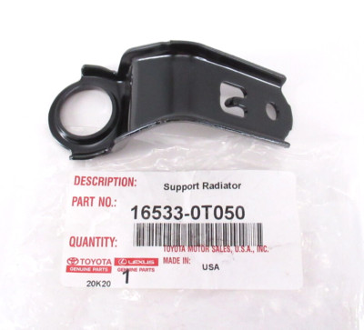 Genuine OEM Toyota 16533-0T050 Upper Radiator Support Bracket 2014-2019 ...
