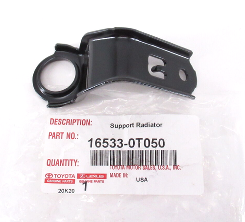 Genuine OEM Toyota 16533-0T050 Upper Radiator Support Bracket 2014-2019 ...