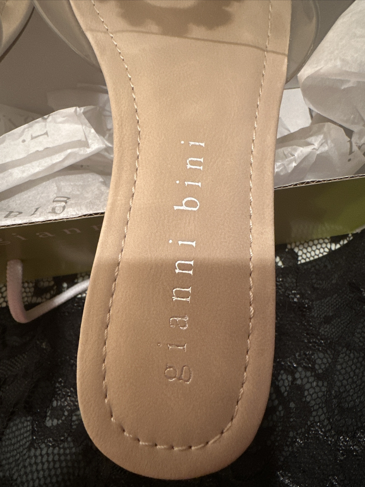 Beautiful Gianni Bini Sandals With Box Size 8 Womans - Gem