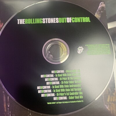 CD Rolling Stones Out Of Control 8 Mixes Cd Maxi Single NM | eBay