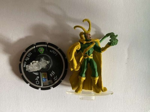 Heroclix Mutant Mayhem Set Loki #096 Unique / Super Rare Figurine ...