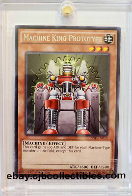 Yu-Gi-Oh! MACHINE KING PROTOTYPE BP03-EN019 1st Edition Rare BP 3 ...
