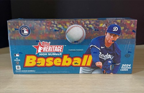 2024 TOPPS HERITAGE HIGH NUMBER BASEBALL FACTORY SEALED HOBBY BOX MLB ...