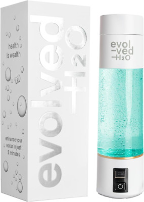Evolved H2O Hydrogen Water Bottle! Featuring up to 6.0 PPM hydrogen potency, ... | eBay Australia