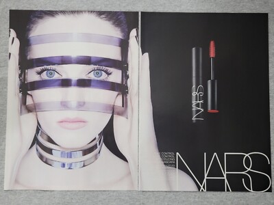 2015 Magazine Advertisement Page Nars Mascara Makeup Cute Woman Print ...