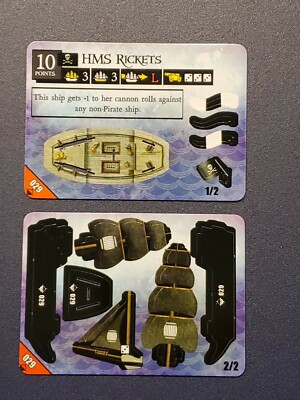 HMS Rickets - At Ocean's Edge 029 NEW/UNPUNCHED Wizkids - COMMON | eBay