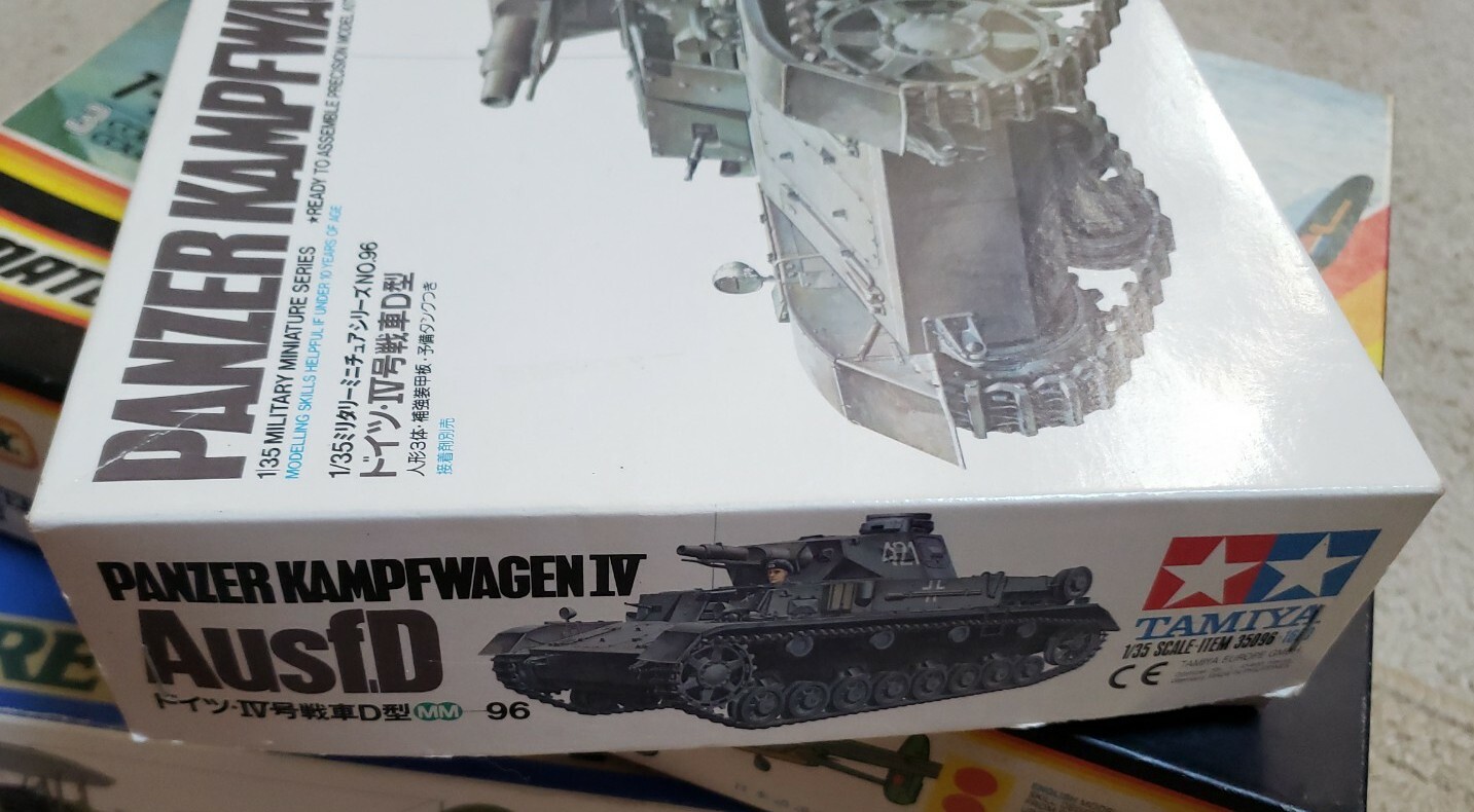 Tamiya 35096,1/35 scale model kit German Panzerkampfwagen IV Ausf D | eBay