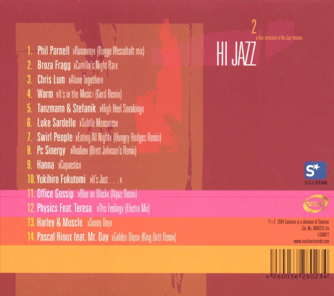 Hi Jazz, Vol. 2: A Fine Selection of Nu Jazz by Various Artists (CD ...