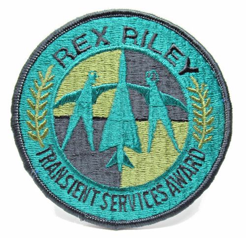 Transient Services Award - Rex Riley - USAF - People & Jet Logo ...