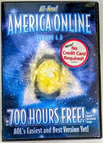 GALAXY America Online Collectible / Install Disc, Vintage AOL CD, ver6 ...