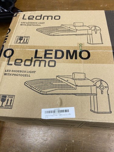 LEDMO 200W LED Parking Lot Light Adjustable Arm #SBL200U-2 Photocell ...