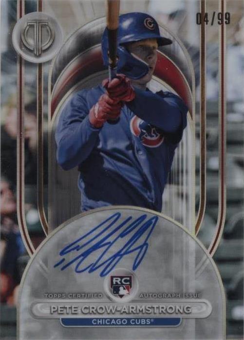 2024 Topps Tribute - League Inauguration Autographs Pete Crow-Armstrong ...