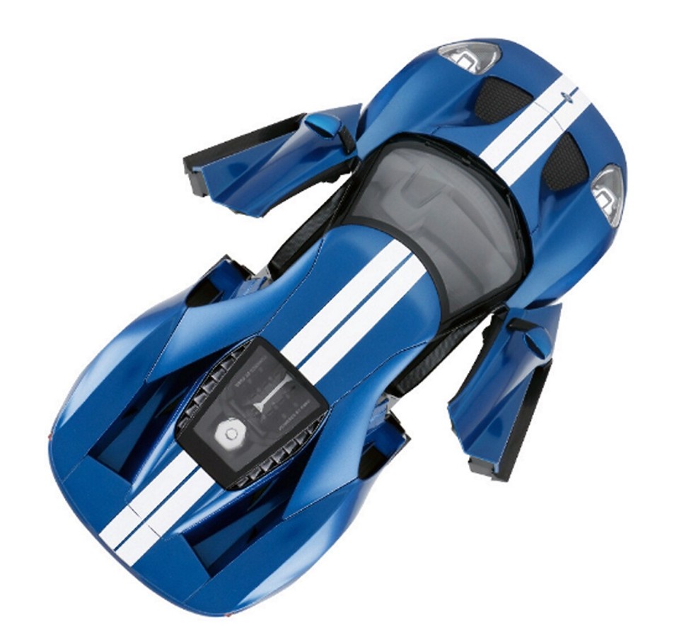 2019 FORD GT RC Sports Car Dual Power Rechargable Rastar 1:14 Scale 2.4 ...