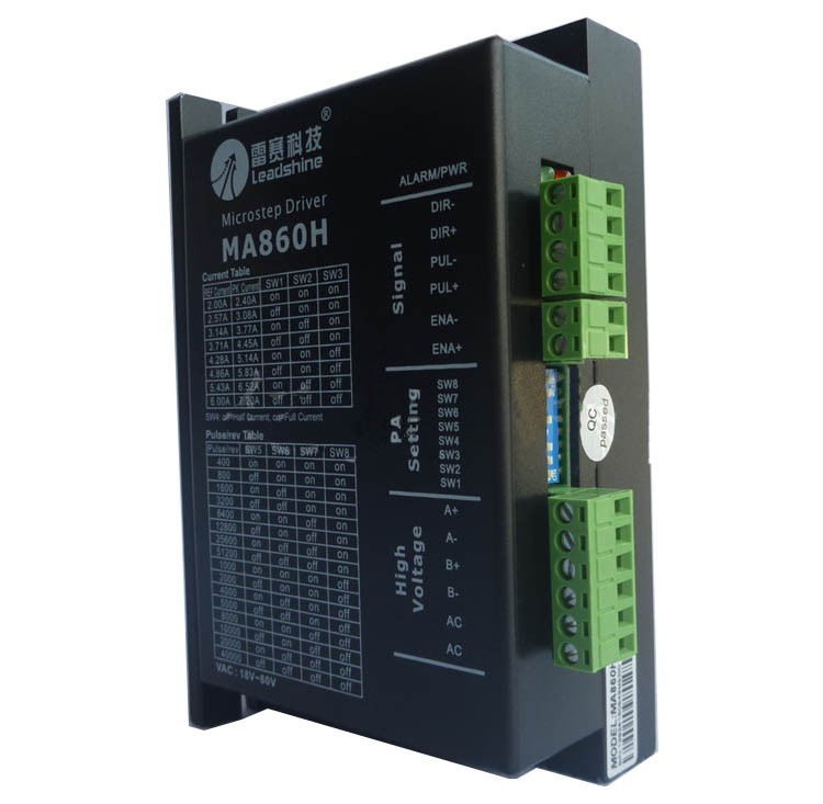 LeadShine MA860H Microstep Driver 2/4 Phase Stepper Driver VAC18V-80V Y ...