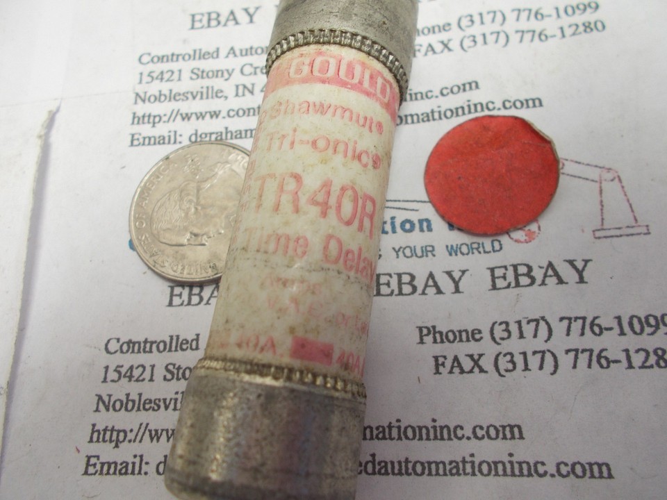 Gould Shawmutt TR40R Fuse/Fuses | eBay