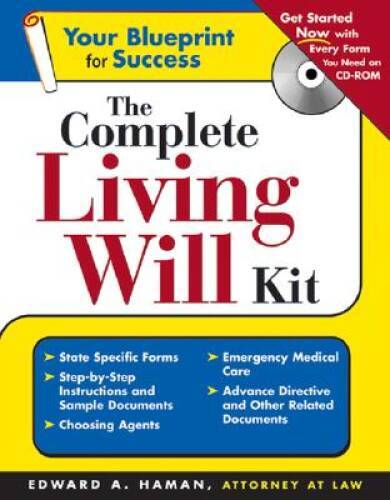 The Complete Living Will Kit (Complete . . . Kit) - Paperback - GOOD ...