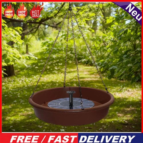 Solar Powered Hummingbird Water Fountain Hanging Bird Feeders for ...