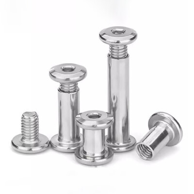 Hex Socket Chicago Screws Binding Screw Nail Rivets A2 M2,3,4,5,6,8,10 ...
