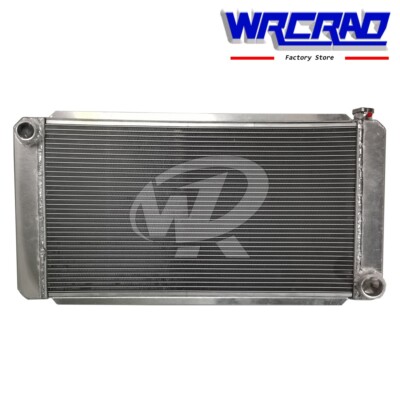 Universal 31" x 16" Aluminum Racing Radiator For Low Profile Drag Race ...