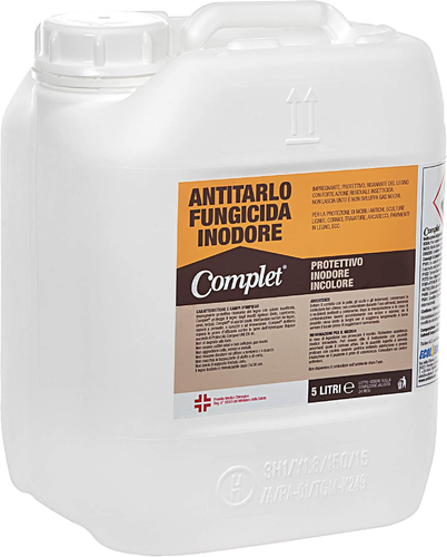 Complet Antitarlo Fungicida Protettivo Inodore Incolore - 5000 Ml ...