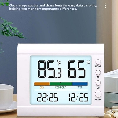 Reliable Digital Hygrometer for Tracking Indoor Humidity and Heat ...