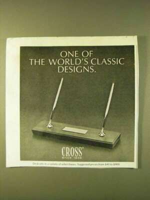 1979 Cross Pens Ad - World's Classic Designs | eBay