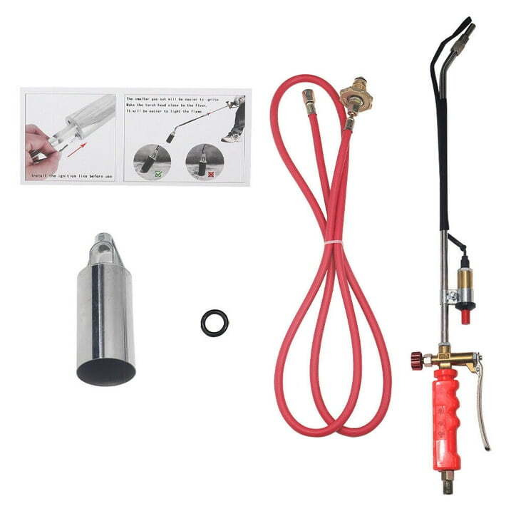 Portable Propane Weed Torch Fire Starter Ice Melter Burner Kit with 79 ...