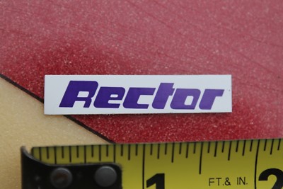 RECTOR Safety Gear Skateboards 70's Vintage JA Small Neon Skateboarding ...