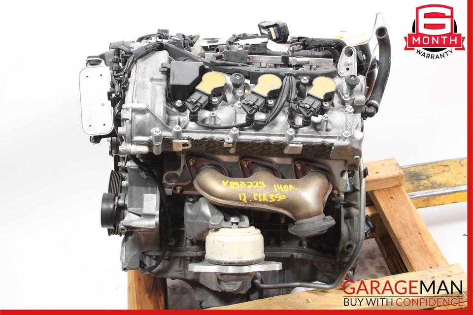 10-12 Mercedes X204 GLK350 3.5L M272 Engine Motor Block Assembly 140k ...