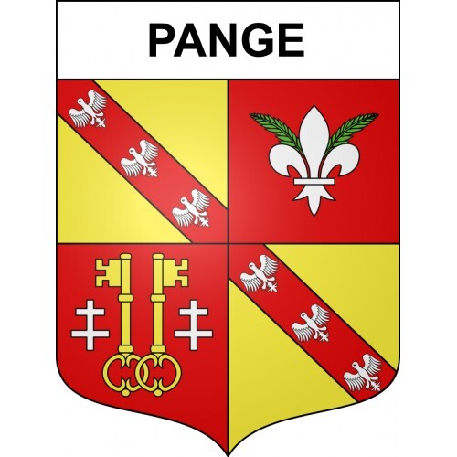 Pange 57 ville sticker blason écusson autocollant adhésif | eBay