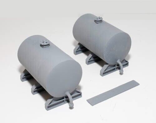 Knightwing "OO/HO" Storage Tanks Haulage Bus Railway X2 55mm (14ft ...