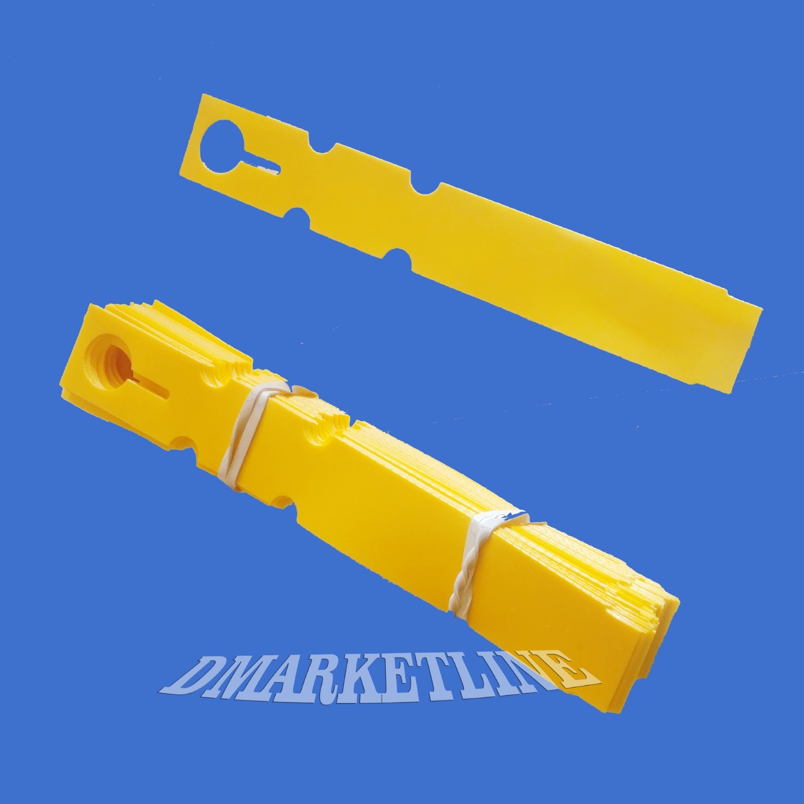 Set of 100 Wrap around vinyl thermal tree label 7" x3/4" Nursery tree ...