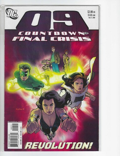 Countdown # 9, Wonder Girl, Green Lantern, Mary Marvel | eBay