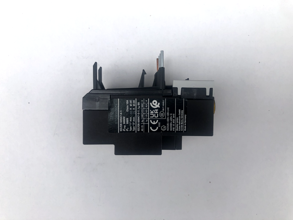 Eaton XTOB010BC1 Thermal Overload Relay - adjustable from 6 to 10 AMP ...