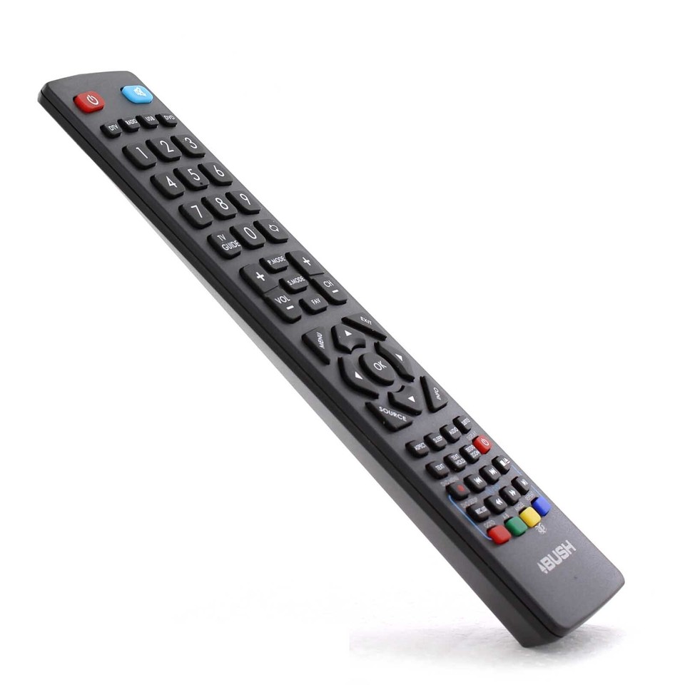 Bush TV Remote Control Original For LCD LED Freeview PVR 3D HD TV/DVD ...