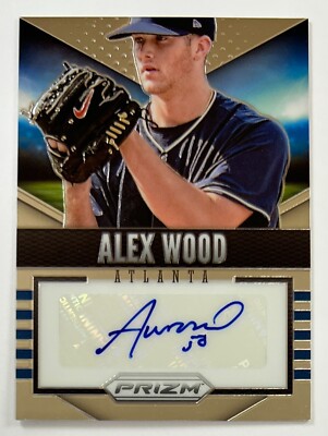2014 Panini Prizm #16 Alex Wood Rookie Autograph Auto AR46 | eBay