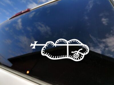 Sigil of Clauneck Vinyl Decal Ritual Magic | eBay