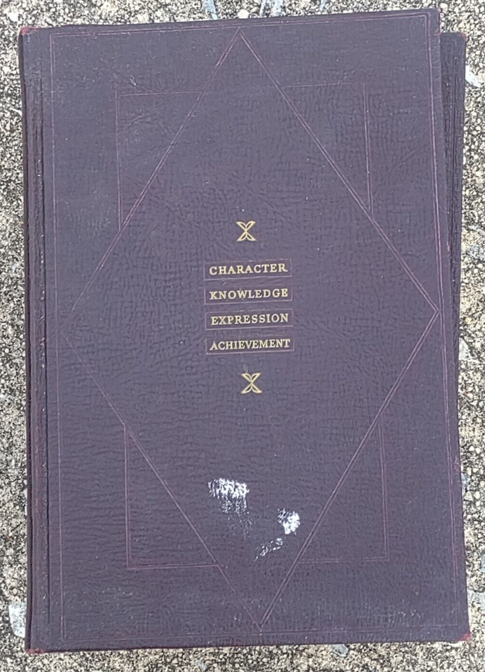CHARACTER, KNOWLEDGE, EXPRESSION, ACHIEVEMENT Antiquarian 5 Book Set ...