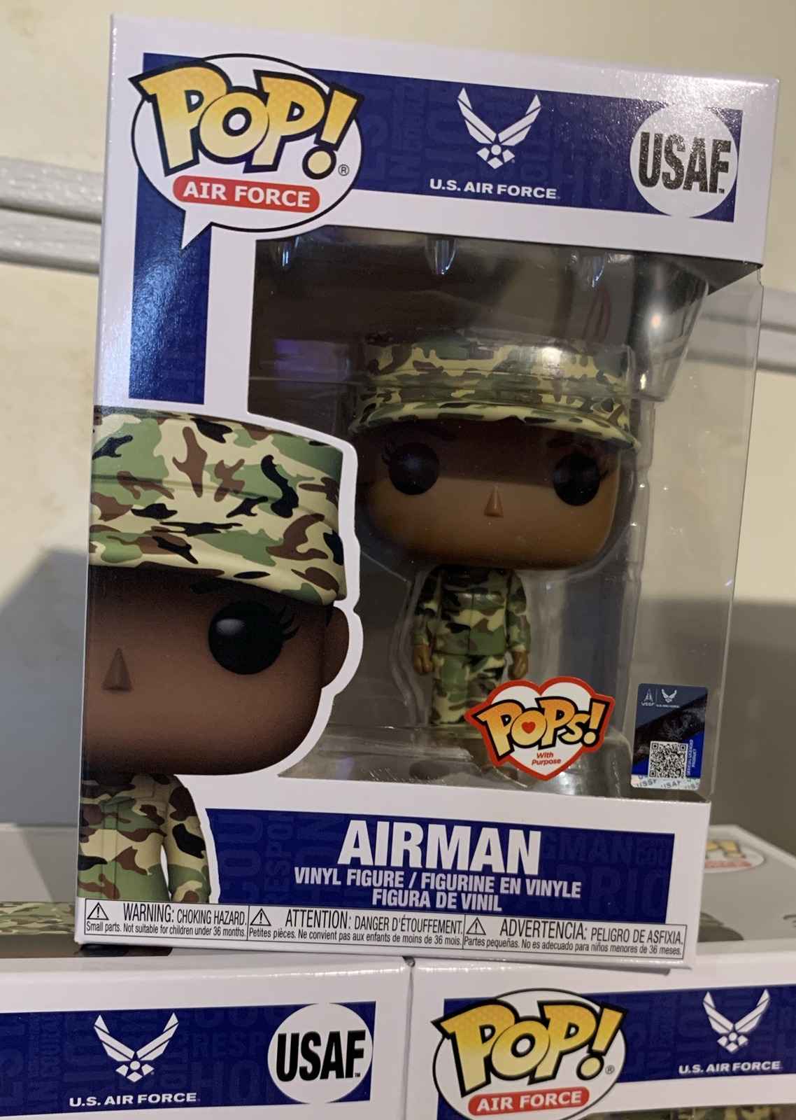 Funko Pop! Pops with Purpose: Military U.S. Air Force - Female Airman ...